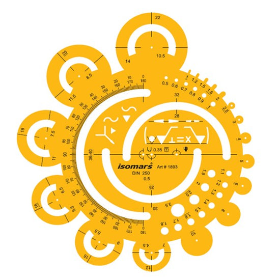 ISOMARS RADIUS STENCIL – Archneer