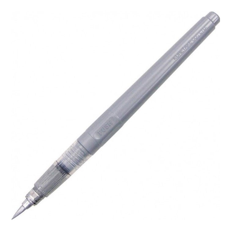 Kuretake Fude Pen- Silver – Archneer